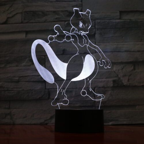 LAMPARA LED MEWTWO POKEMON - El Chollete